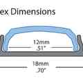 78" AdaptFlex Aluminum LED Strip Channel