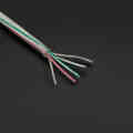 Transparent RGBW 5 Wire Cable