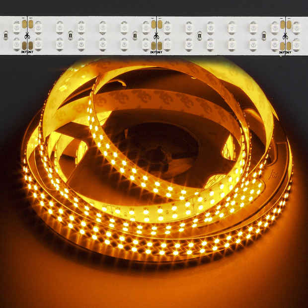 Amber Eco 3528 Double Row 96W LED Strip Light