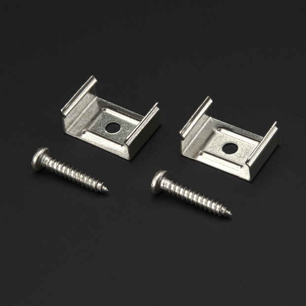 Mounting Brackets for Cabinet-ProAluminum LED Strip Channel