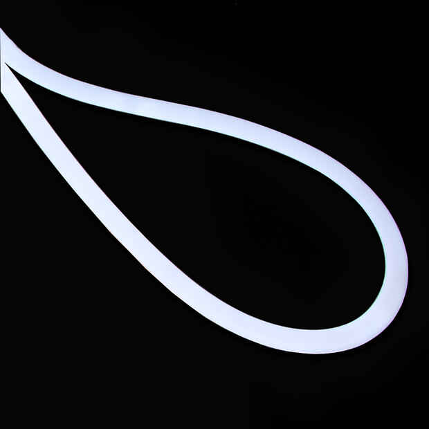 Pure White Neon LED Strip Light 120V AC